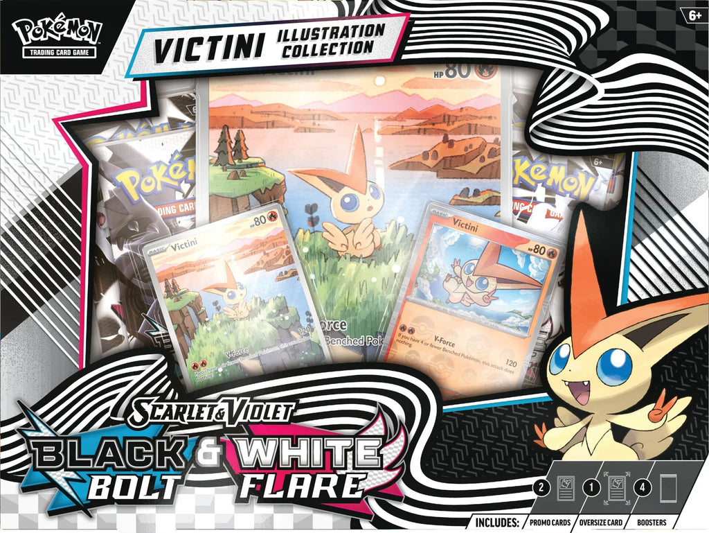 TCG: Black Bolt & White Flare – Unova Victini Illustration Collection – Endo Collects
