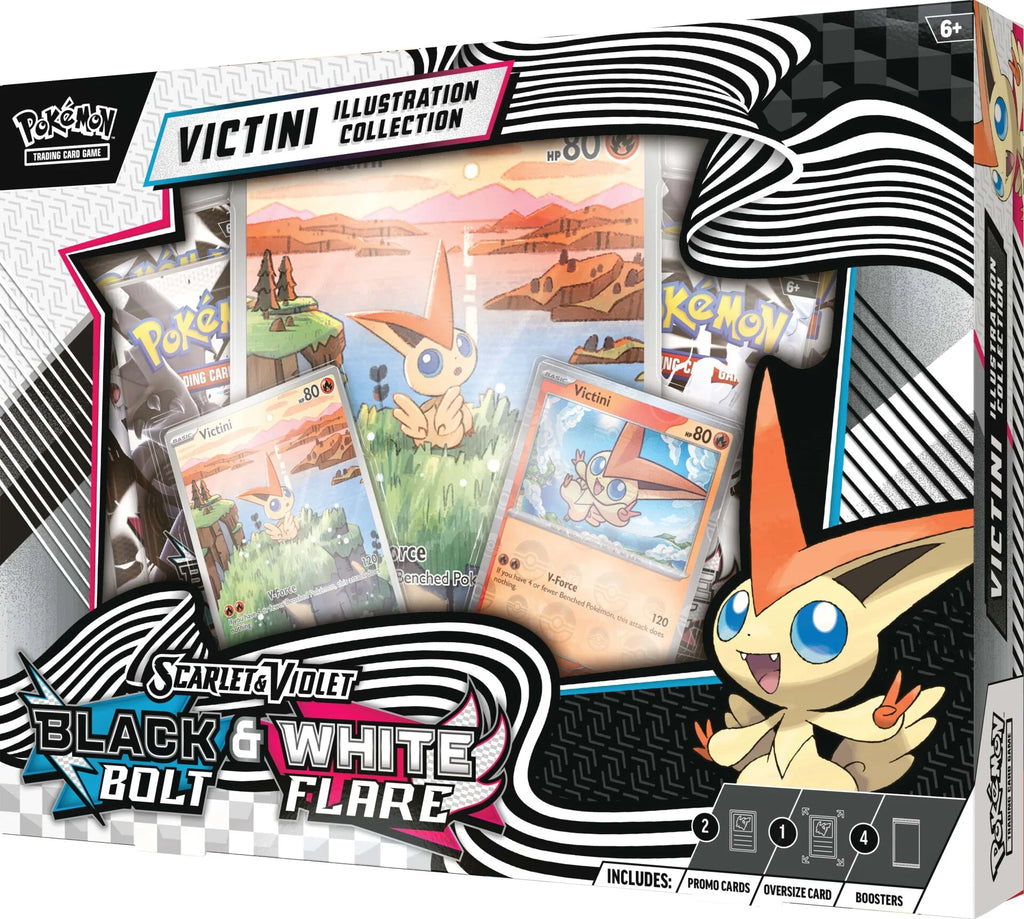 TCG: Black Bolt & White Flare – Unova Victini Illustration Collection – Endo Collects