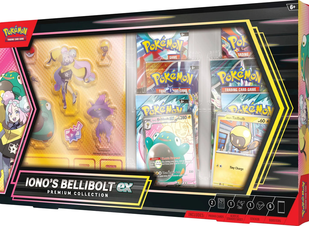 Pokémon TCG: Iono’s Bellibolt ex Premium Collection – Supercharged Fun ...