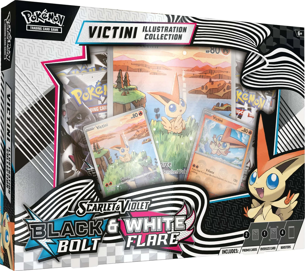 TCG: Black Bolt & White Flare – Unova Victini Illustration Collection – Endo Collects