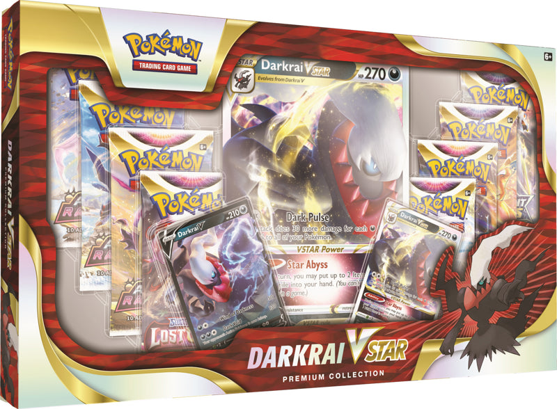 Pokémon TCG Darkrai VSTAR Premium Collection | Unleash the Power of ...