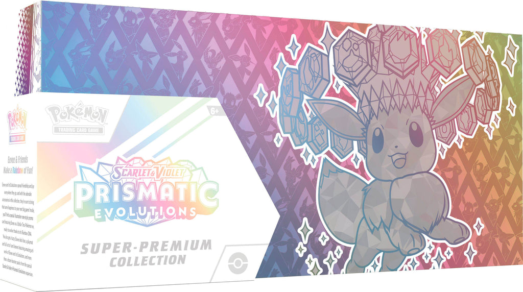 Pokémon TCG: Prismatic Evolutions Super-Premium Collection – Eevee ...