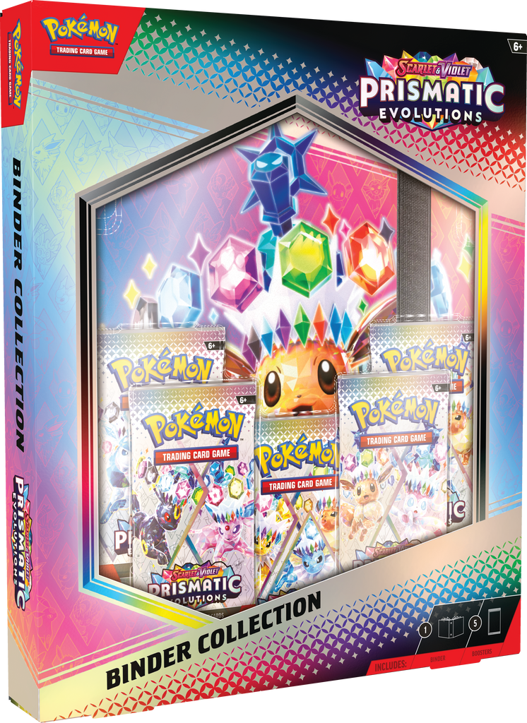Prismatic Evolutions - Binder Collection – Endo Collects