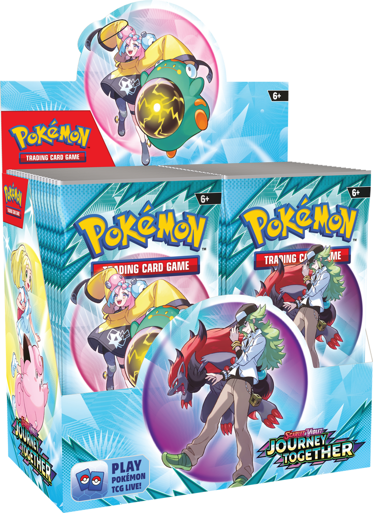 Pokémon TCG: Journey Together Booster Box – Scarlet & Violet Expansion ...