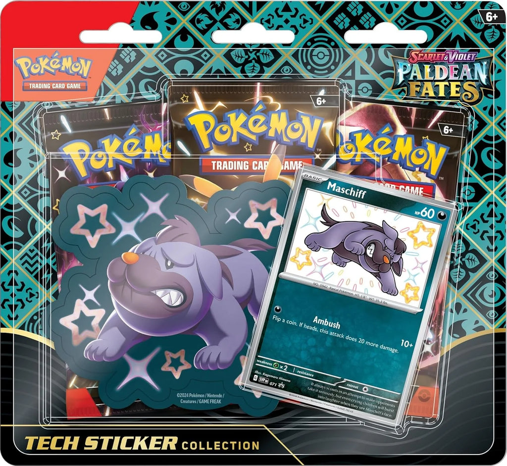 Paldean Fates - Tech Sticker Collection – Endo Collects