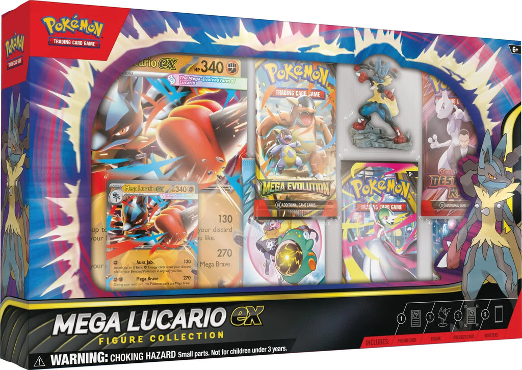 Mega Lucario ex Premium Figure Collection – Endo Collects