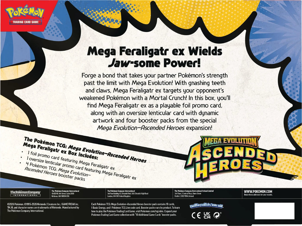 Ascended Heroes - Mega Feraligatr ex Box – Endo Collects